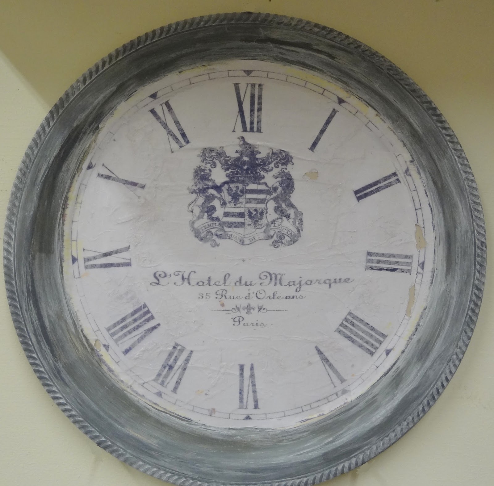 LittleMissMaggie: Clock Face Tray