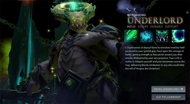 อธิบายสกิลฮีโร่ใหม่ Underlord หรือ Pitlord ที่เราคุ้นเคยนั่นเอง ~ แนวทางฮีโร่ dota2 การออกของและ ...