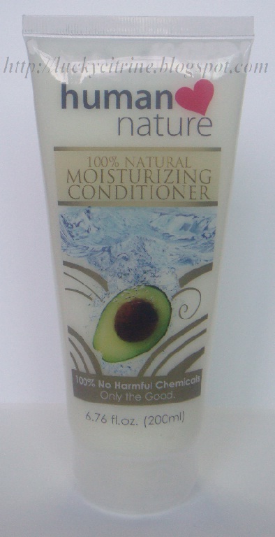 Lucky Citrine: Human Nature Natural Moisturizing Shampoo & Conditioner