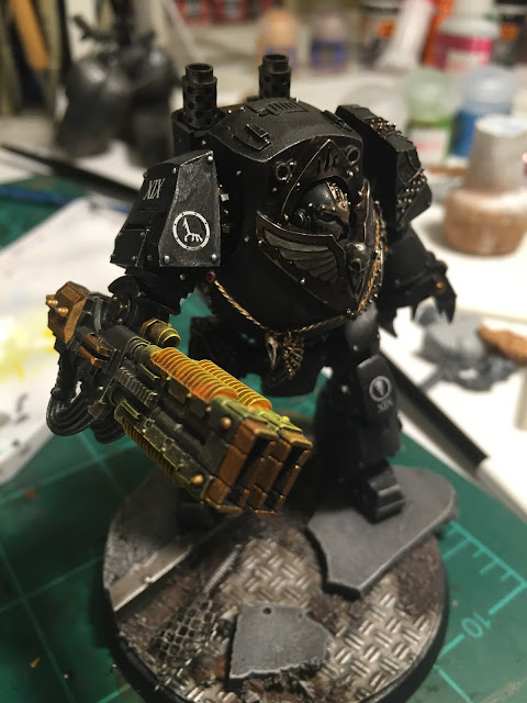 Addicted To Resin: Raven Guard Contemptor Dreadnought