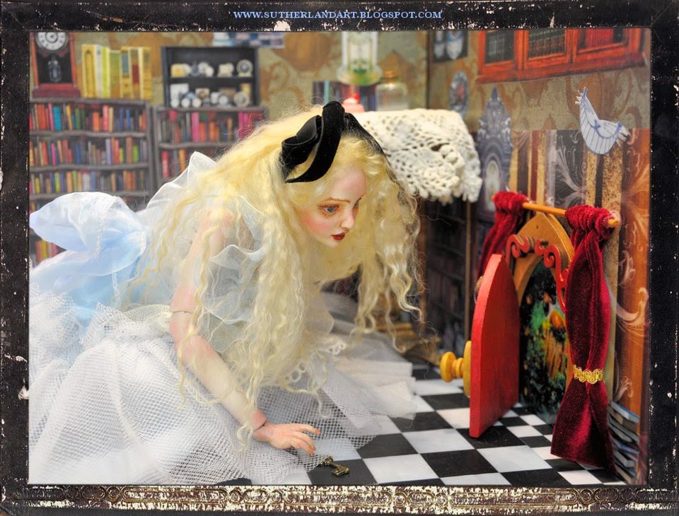 Shari Depp Designs: New Miniature Alice in Wonderland Working White ...