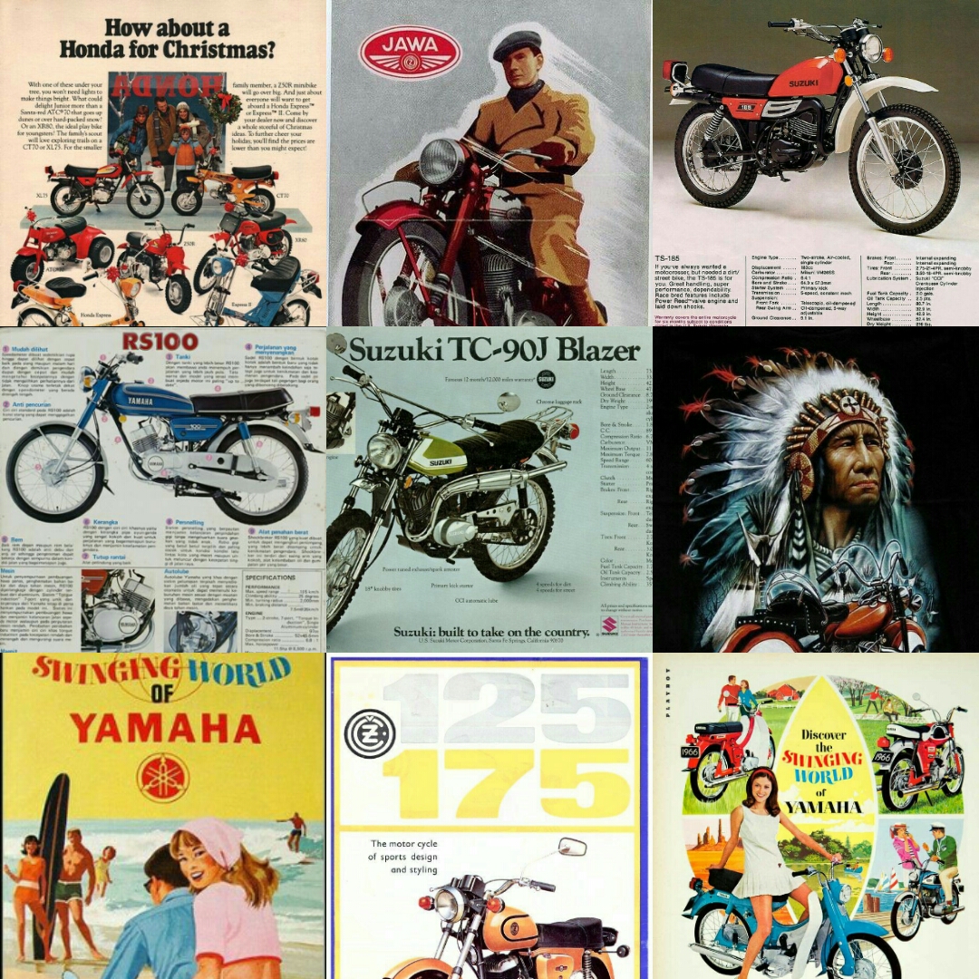 Barang Tuwo: Poster motor antik repro