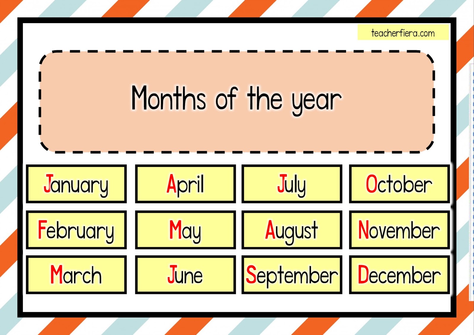teacherfiera.com: WHEN TO USE A CAPITAL LETTER