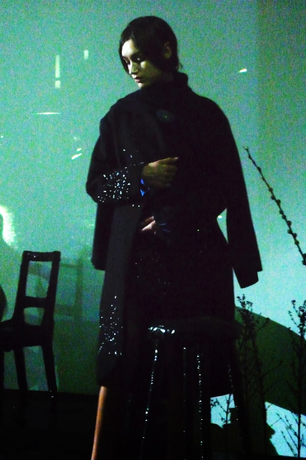 The New Noir: Shao Yen AW14 at London Fashion Week