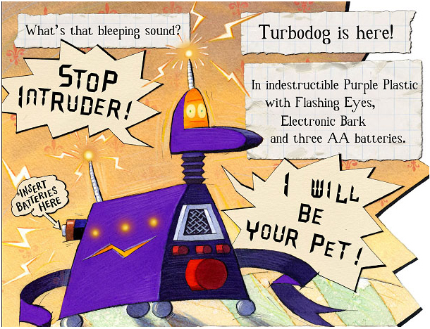 Picture Book Den: The Perils of Being a Toy, by Mini Grey