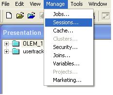 OBIEE: How to check Session Variable's value in Administration Tool