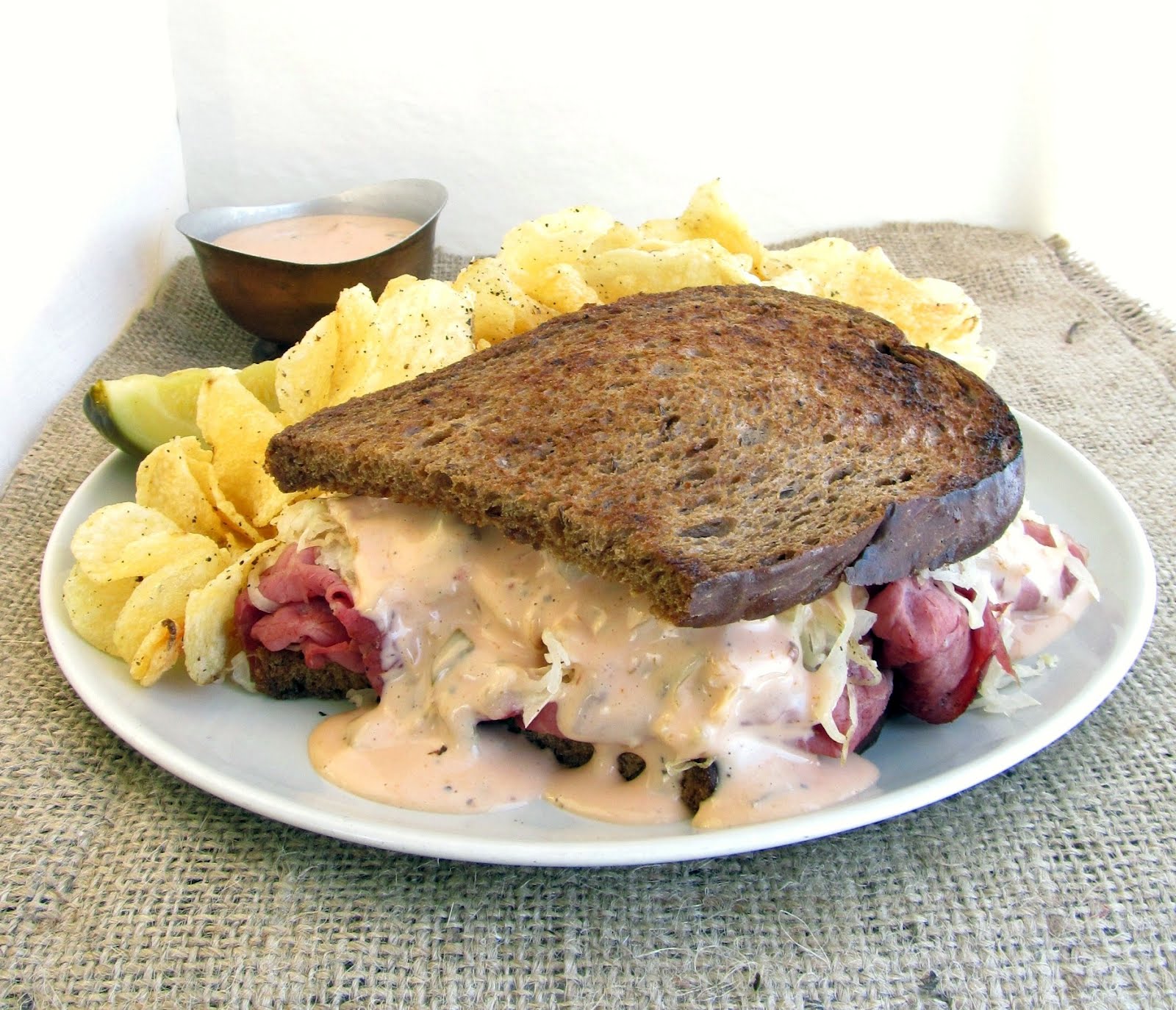 Rise and Shine: Restaurant-Style Reuben with Homemade Thousand Island