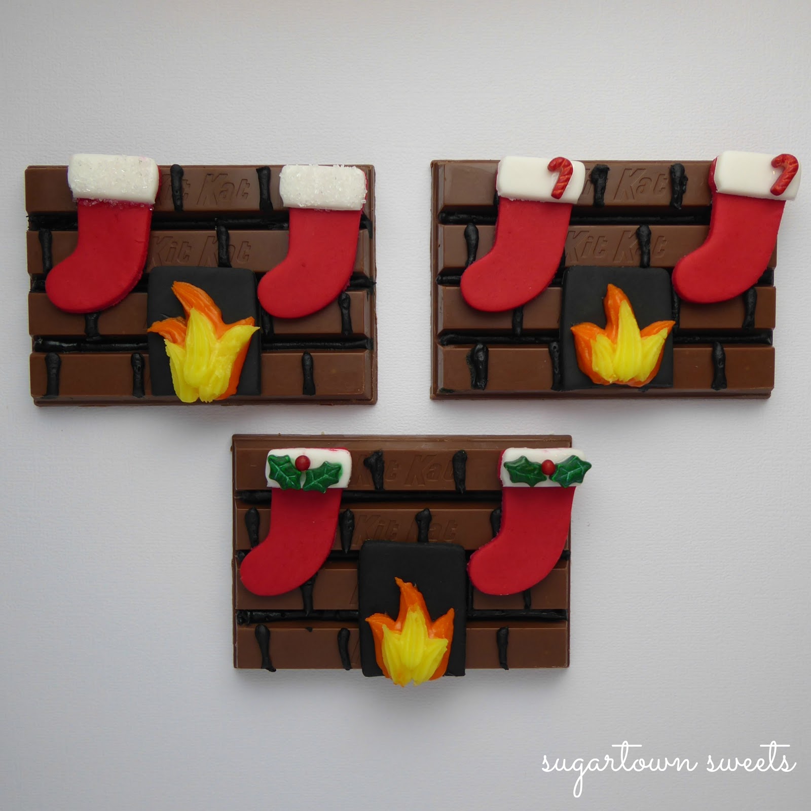 Sugartown Sweets: Fireplace Candy Bar Craft