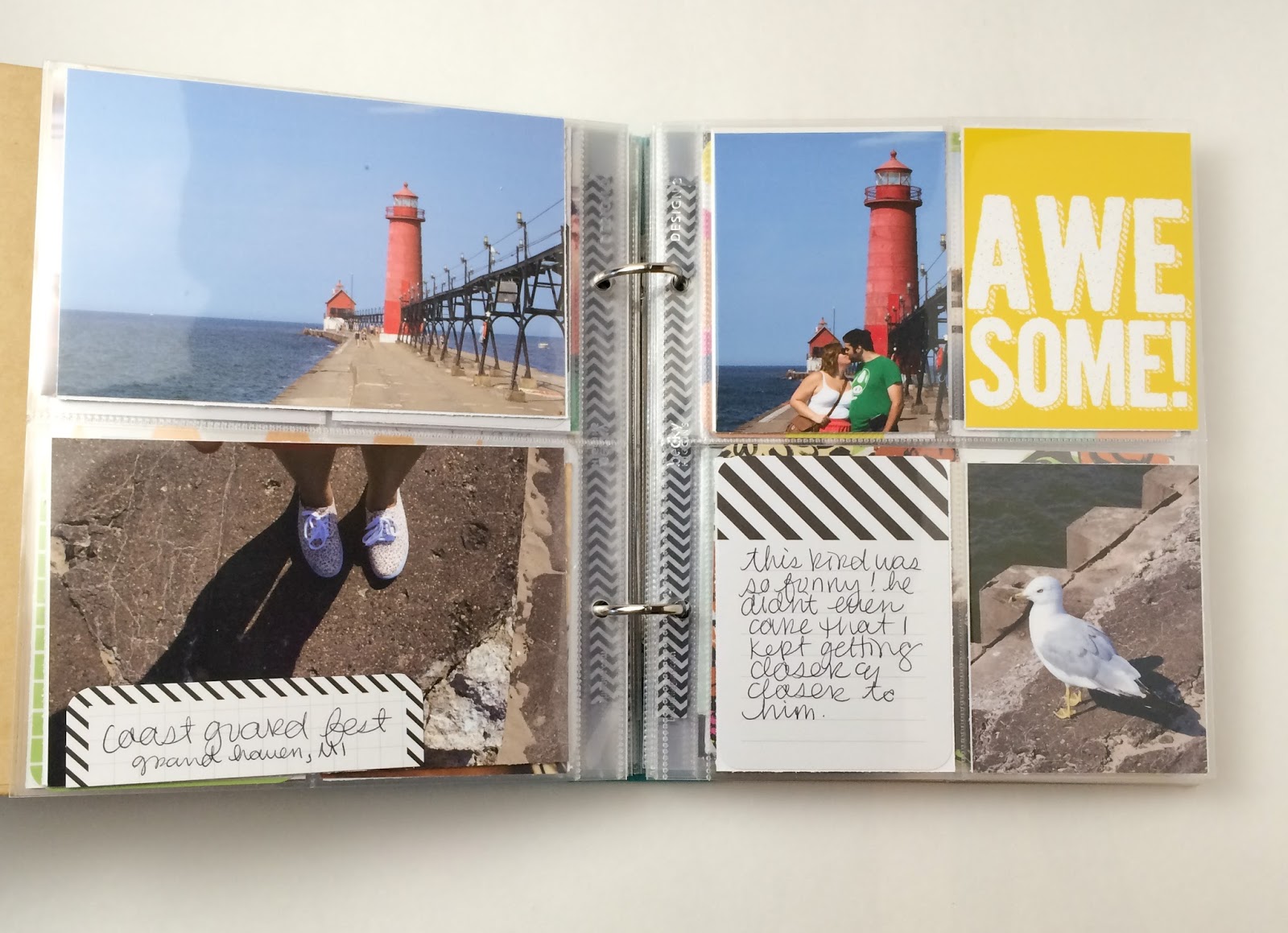 five sixteenths blog: My First Project Life Album