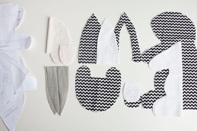 UNLIKELY: Velveteen Rabbit Sew Along Day 2: Assembling the PDF Pattern ...