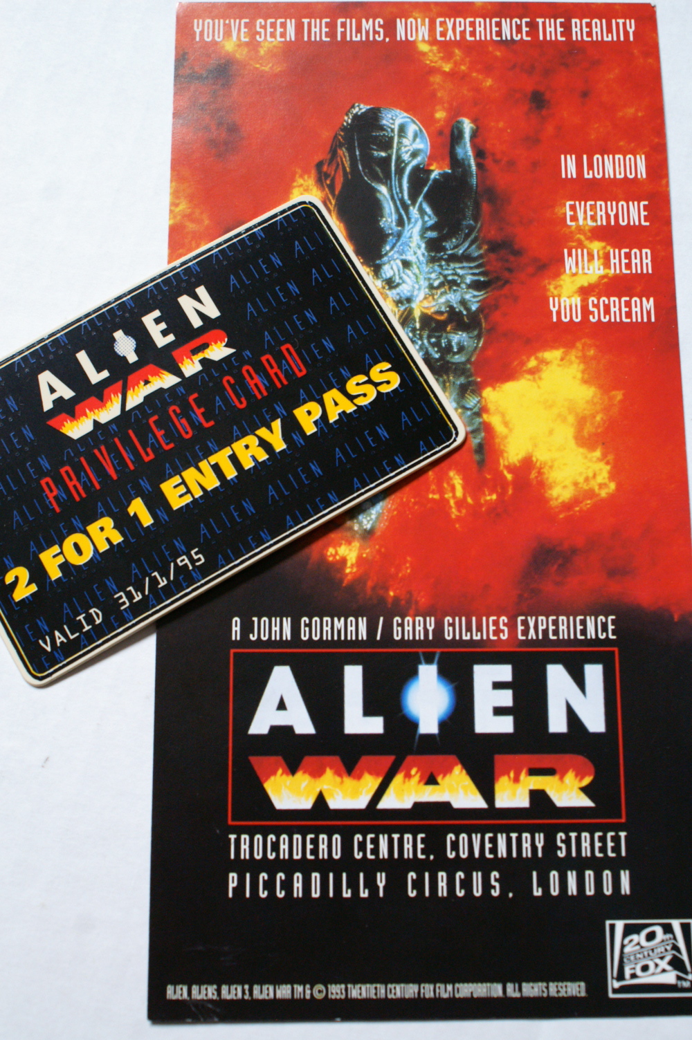 Rutger Hauer loves Pez: Alien Trilogy U.K. VHS boxset.