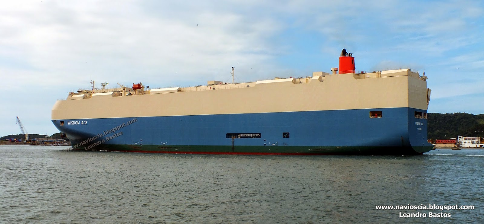 Navios de Santos & CIA: Navio WISDOM ACE