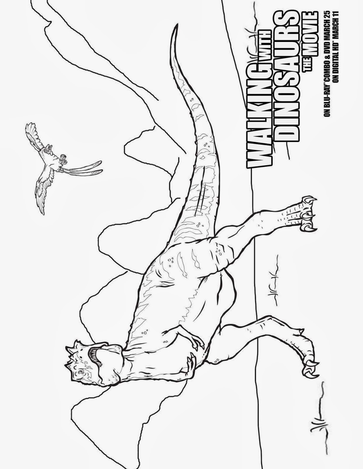 Gorgosaurus Coloring Page Coloring Pages