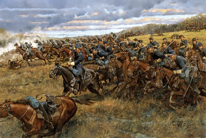 First Mass Cavalry: Sash & Saber 40mm ACW