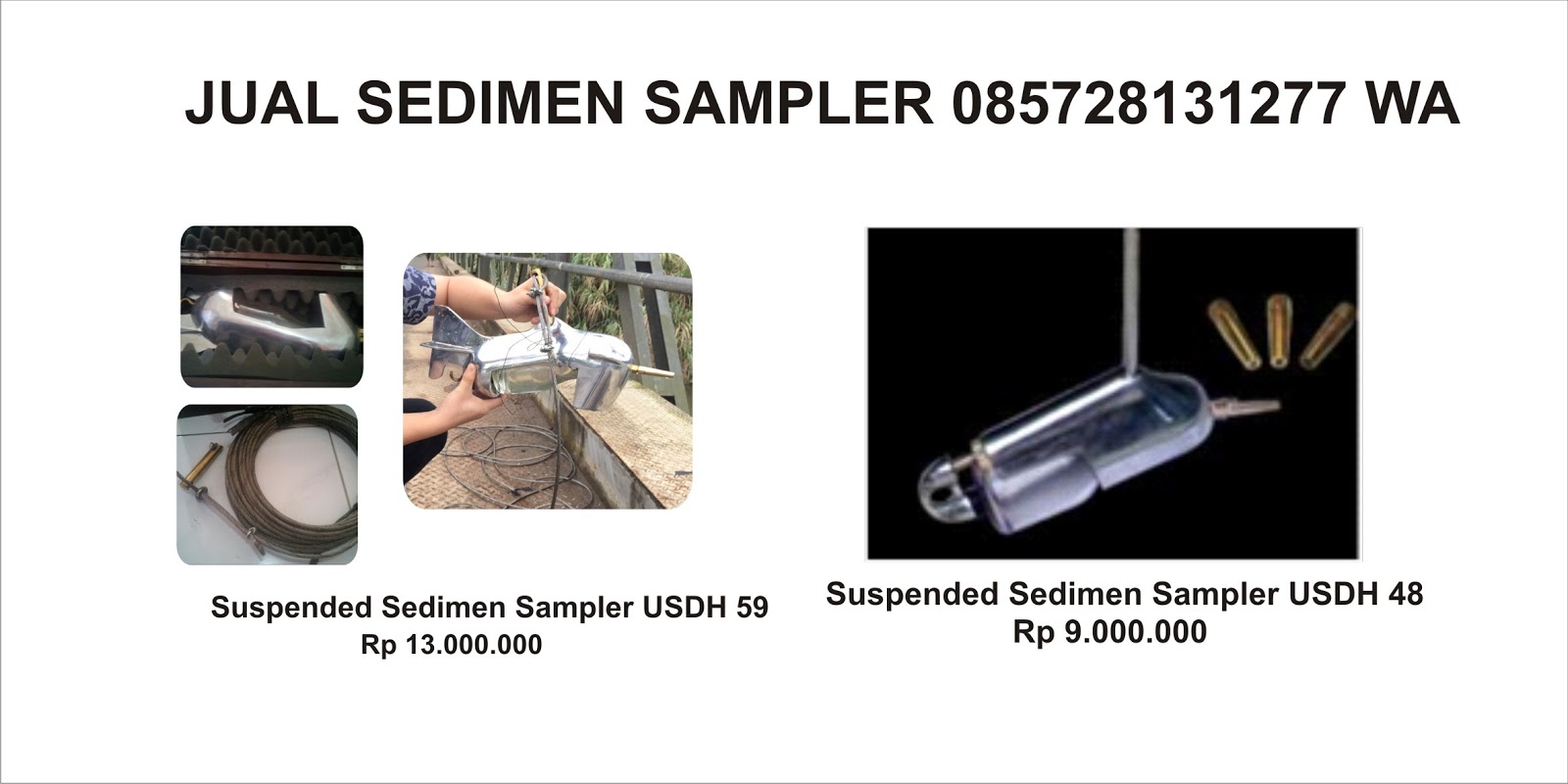 JUAL SEDIMEN SAMPLER USDH 48 & USDH 59 085728131277 WA