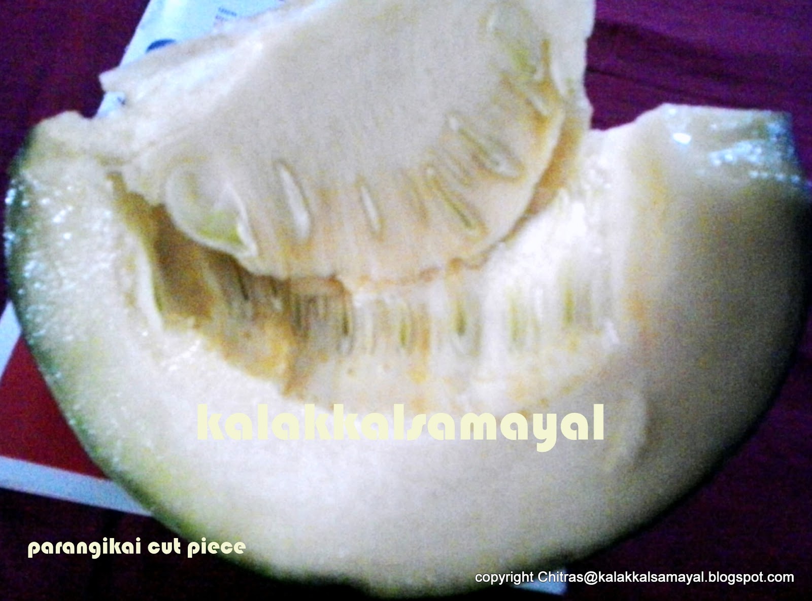 kalakkalsamayal: Parangikkai Pinju Koottu - Tender Yellow Pumpkin Lentil