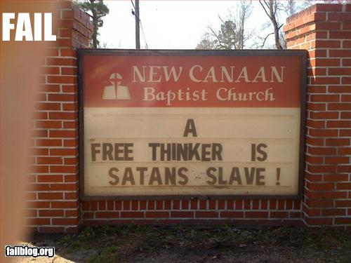 The Pwn Zone: Church Sign Fails