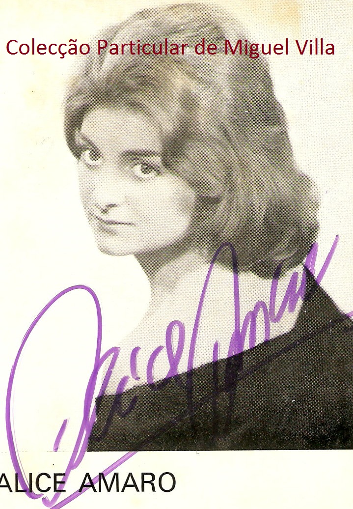 PALCO UM: ALICE AMARO-CANTORA