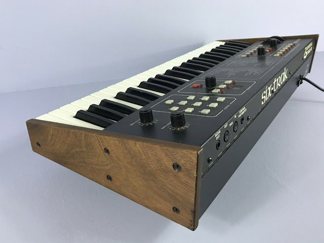 MATRIXSYNTH: Sequential Circuits Six-trak Analog Synthesizer SN 0030027