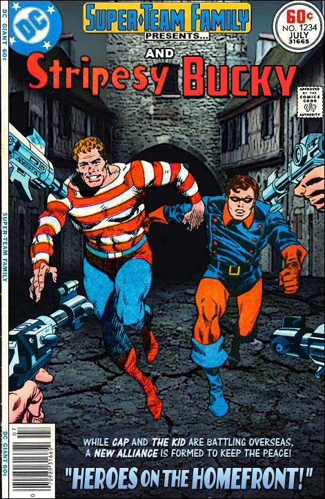Super-Team Family: The Lost Issues!: Stripesy and Bucky