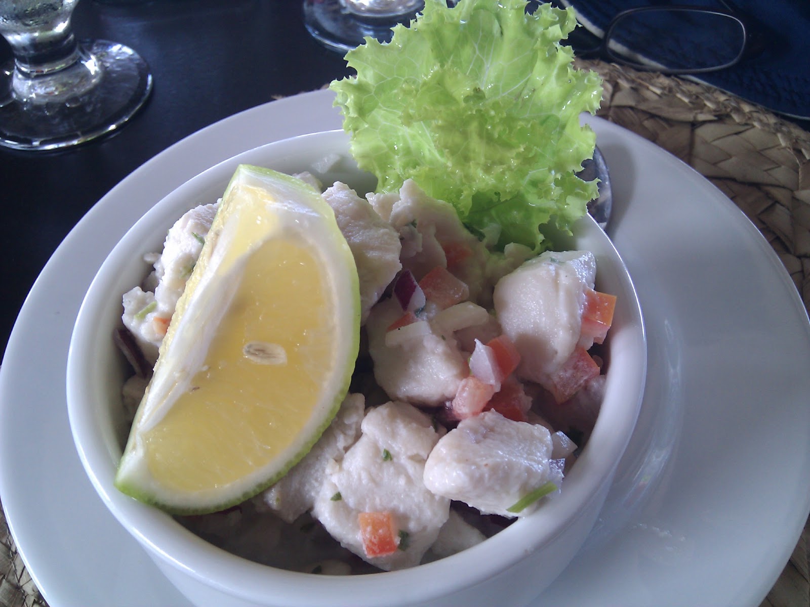 Food: Oka, Kokoda, Ceviche
