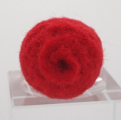Kia Dallons Studio: Tutorial: Needle Felted Bead with Craft Felt
