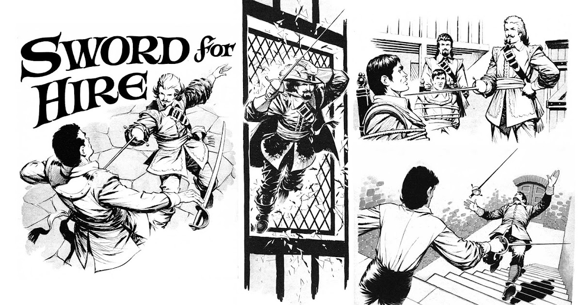 British Comic Art: Sword for Hire