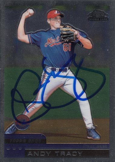 Daily Autograph: Andy Tracy