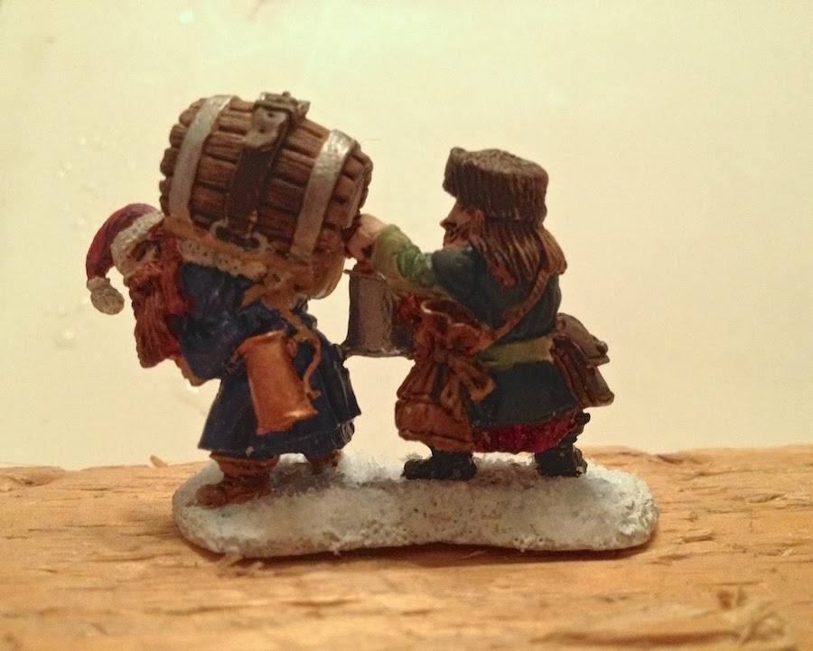 Analogue Hobbies: From JeremyM: 28mm Festive Dwarves (15 points)
