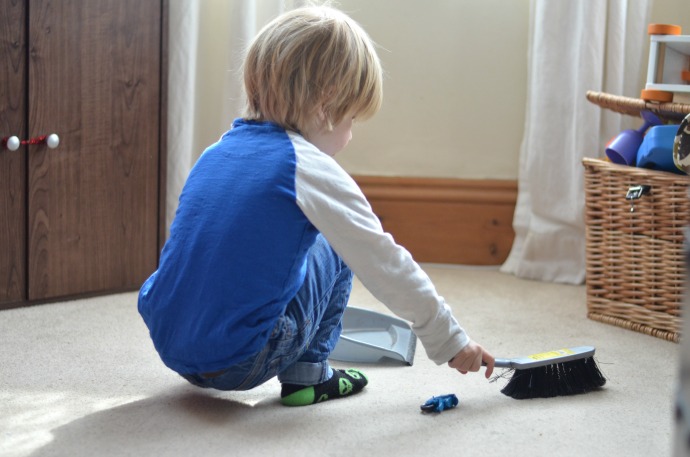 The Adventure of Parenthood: Never too young to get Cleaning - COMPETITION