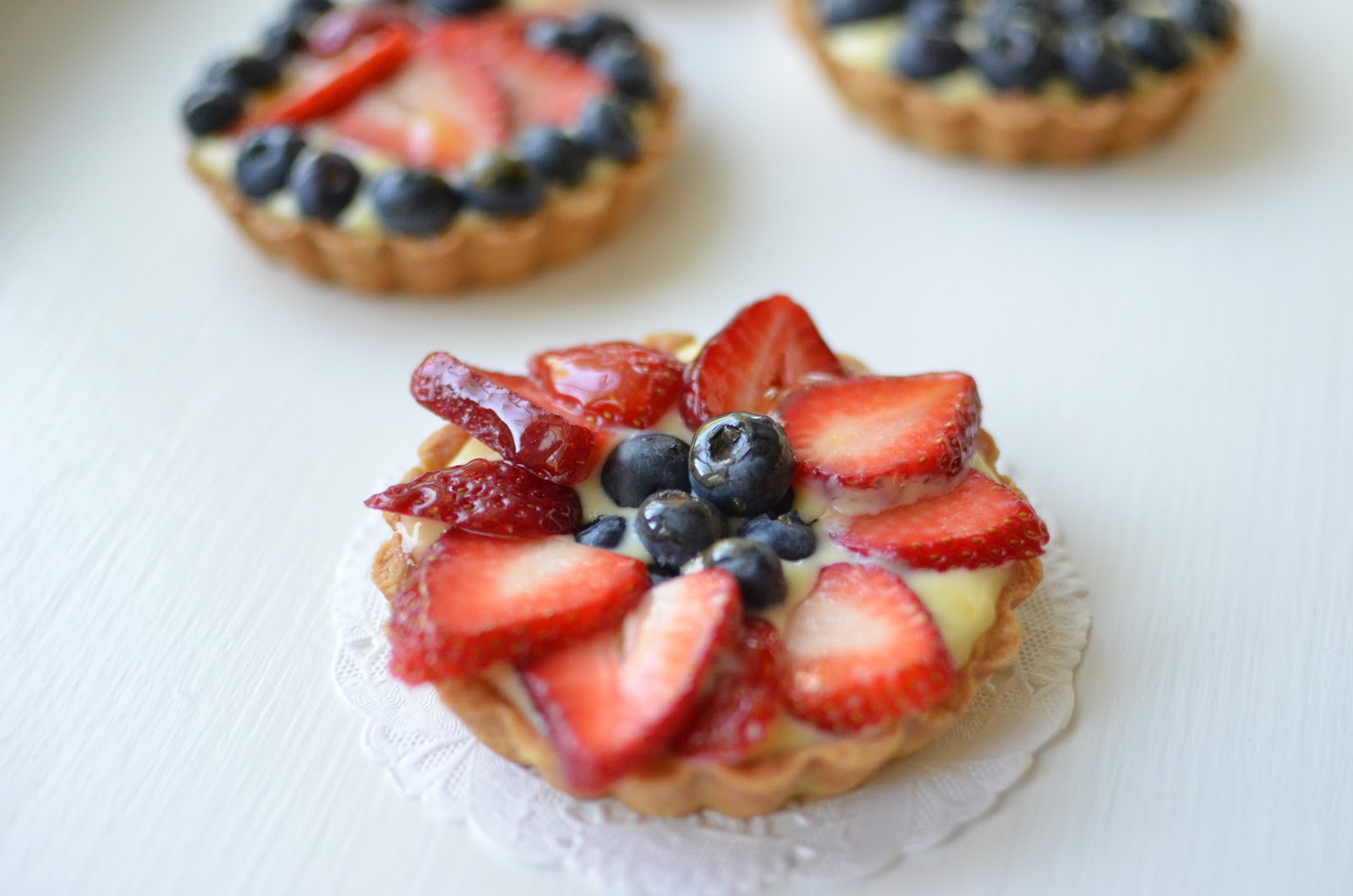Playing with Flour: Mini fruit tarts for moms