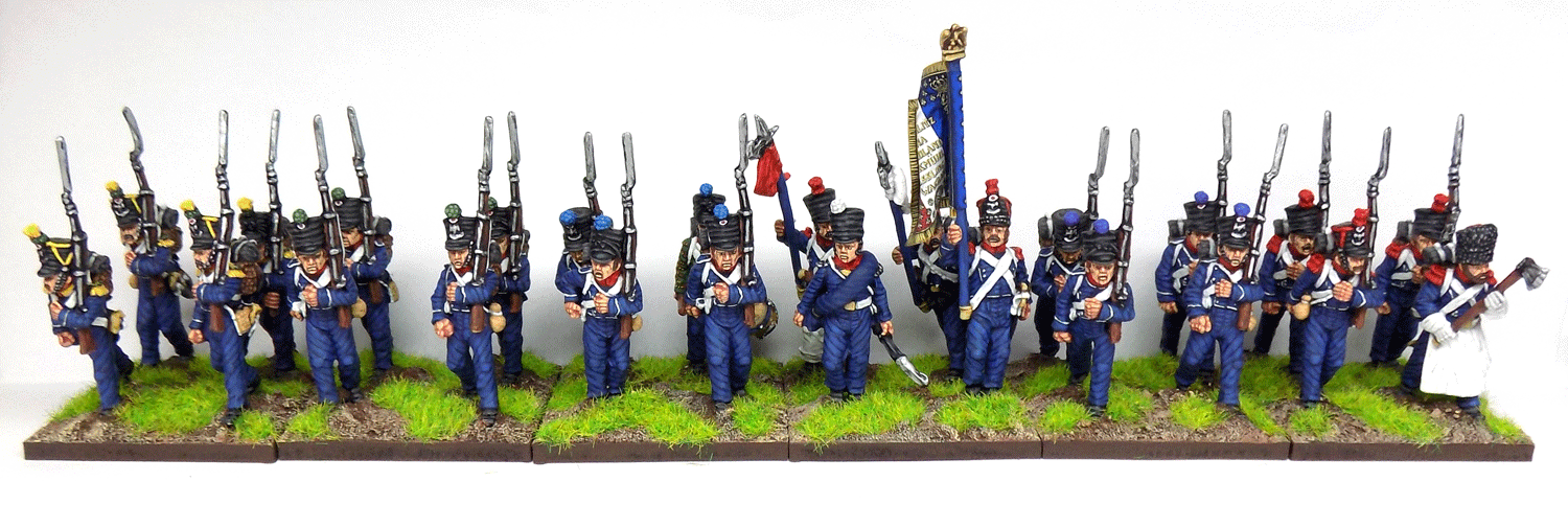 Raven Painting's Blog: Perry French Light Infantry 1812
