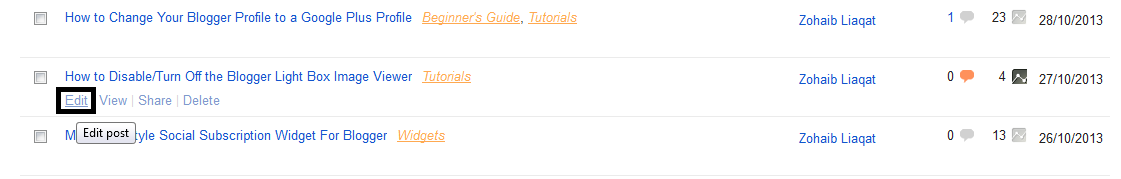How to Find Your Post ID Number in Blogger | Blogolect