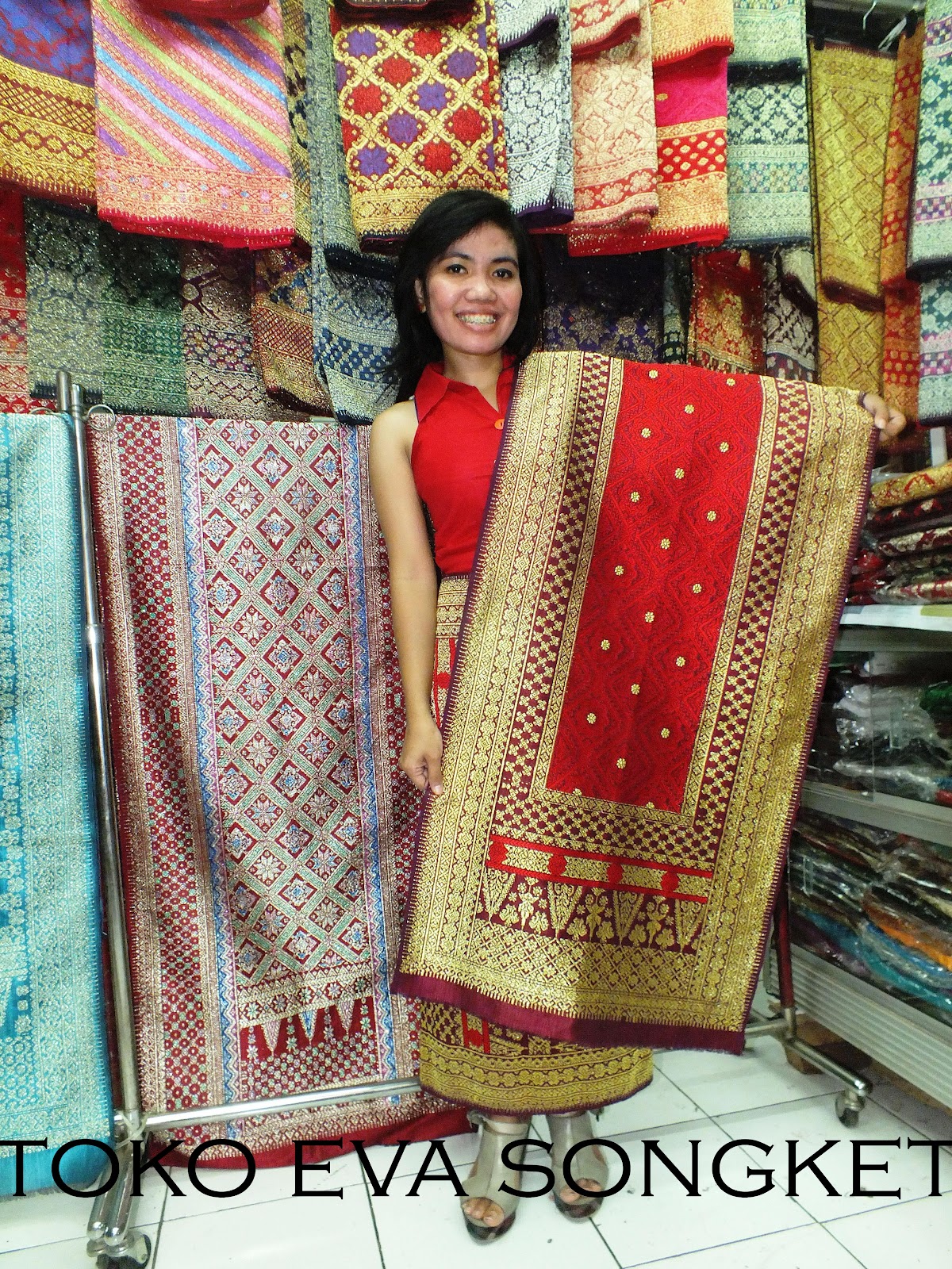 Jual Songket Palembang, Ulos Batak & kain tenun Indonesia