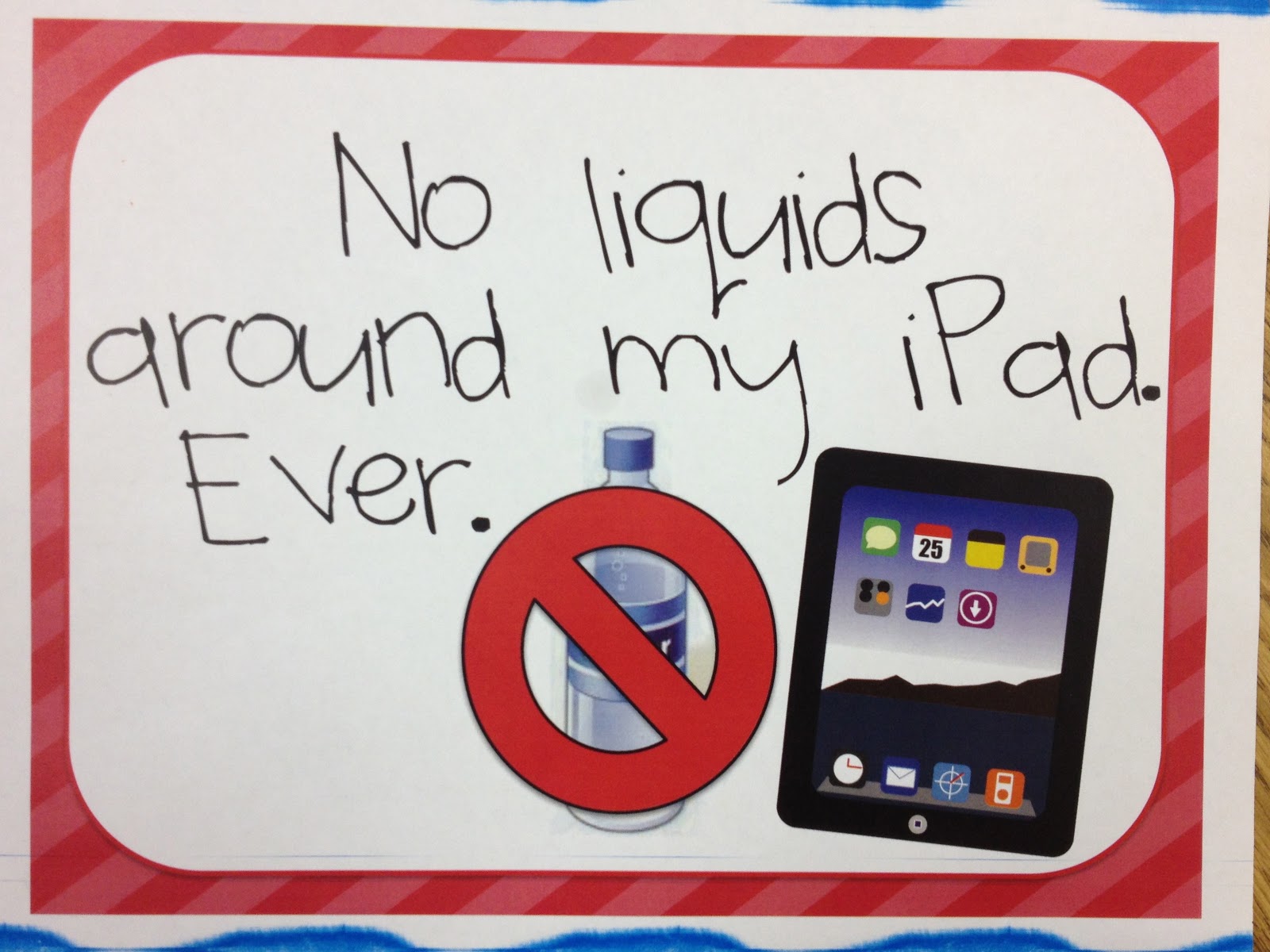 Mrs. Cox's Class: iPad Safety Lesson