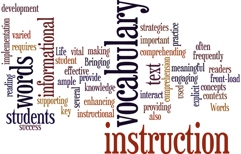 Using Informational Text: Using vocabulary instruction to support all ...