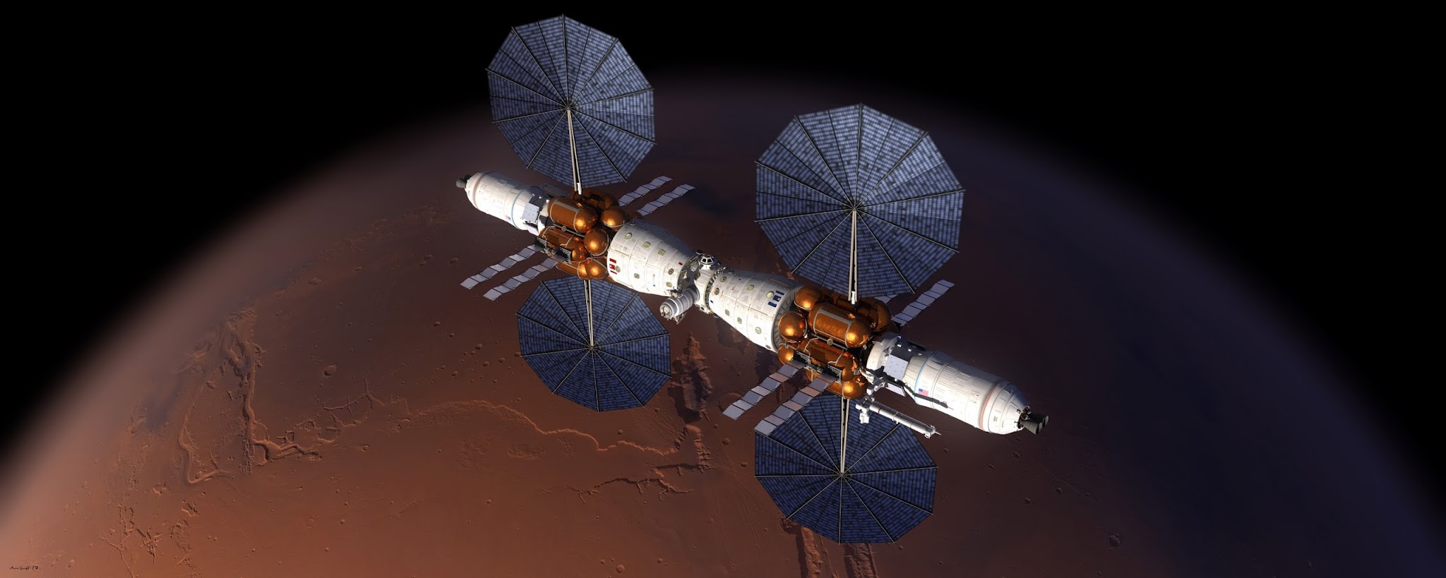 Lockheed Martin's Mars Base Camp concept | human Mars