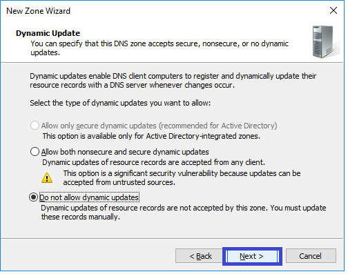 ITFinities.Com: การติดตั้ง DNS Server สำหรับ Windows Server 2016