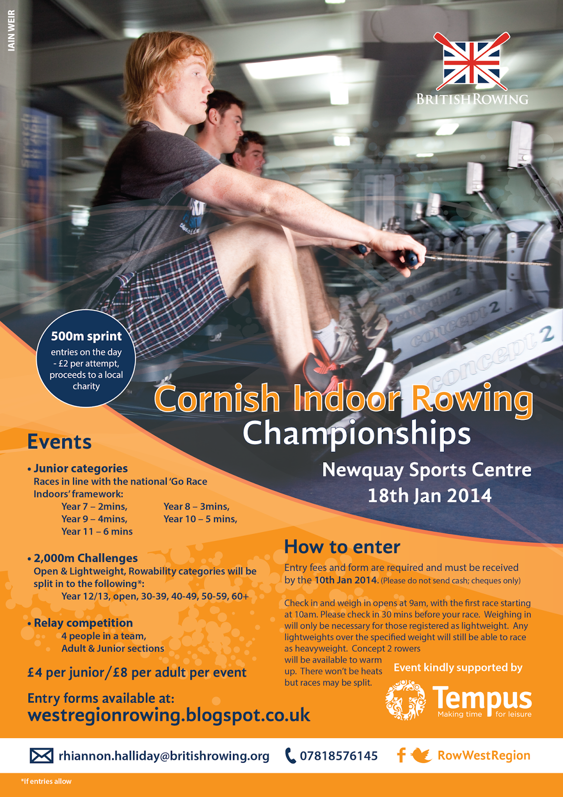 West Region Rowing: Happy New Year!! A new challenge for you in 2014 ...