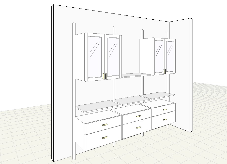 Closets For Life: Sample 3D Closet Drawings