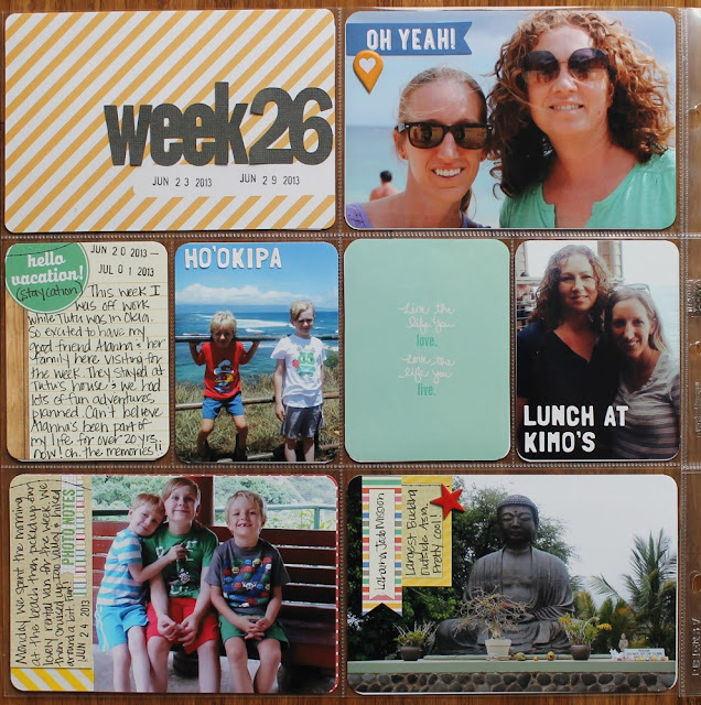 JenTapler Designs: Project Life 2013, Week 26