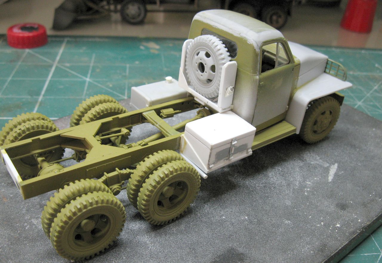 Panzerserra Bunker- Military Scale Models in 1/35 scale: Studebaker US6 ...