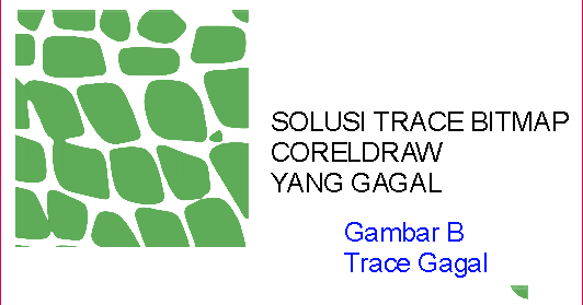 Solusi Tidak Bisa Trace Bitmap di CorelDraw - AGUNG TUTORIAL