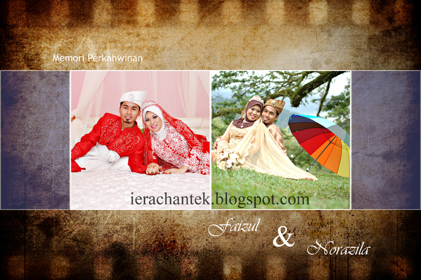 BUTIK PENGANTIN IeraChantek: Contoh 'Custom Album'