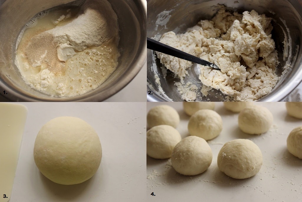 Amiliaya Recipe: Steam Custard Bun 卡士达包子