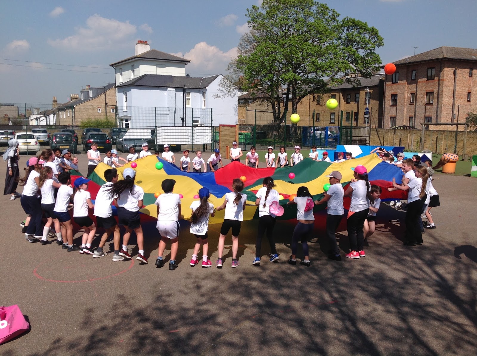 Wrotham Road Primary Blog: Year 4 PE lesson today