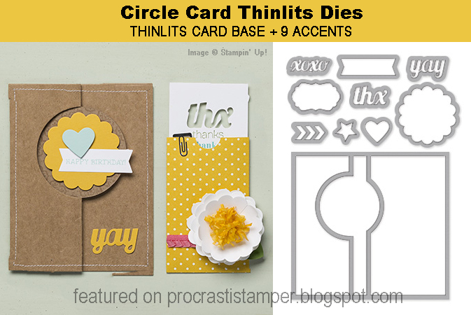 procrastistamper: Stampin' Up! EXCLUSIVE Thinlits Card Dies
