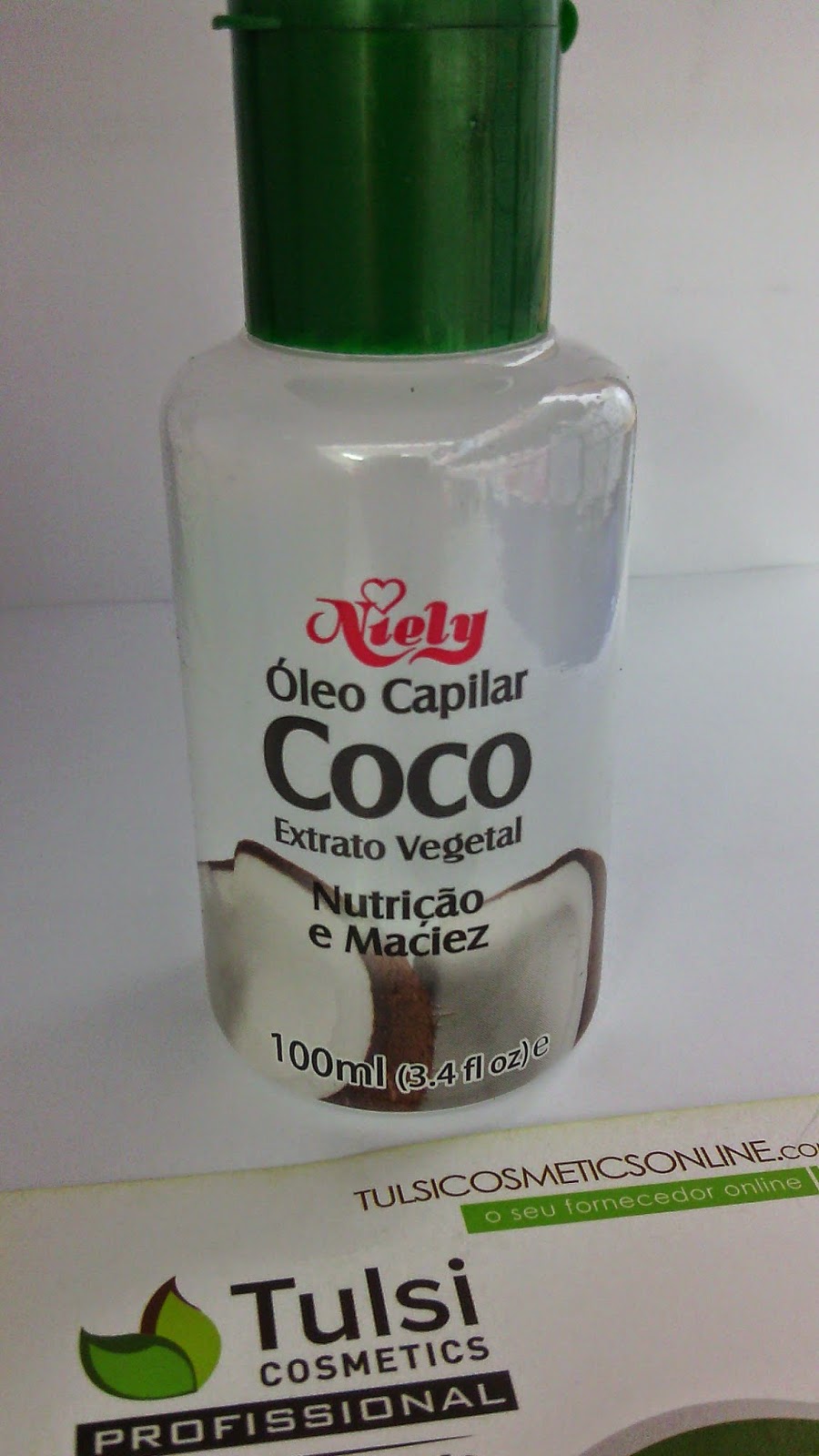 TulsiCosmetics: Niely óleo de coco