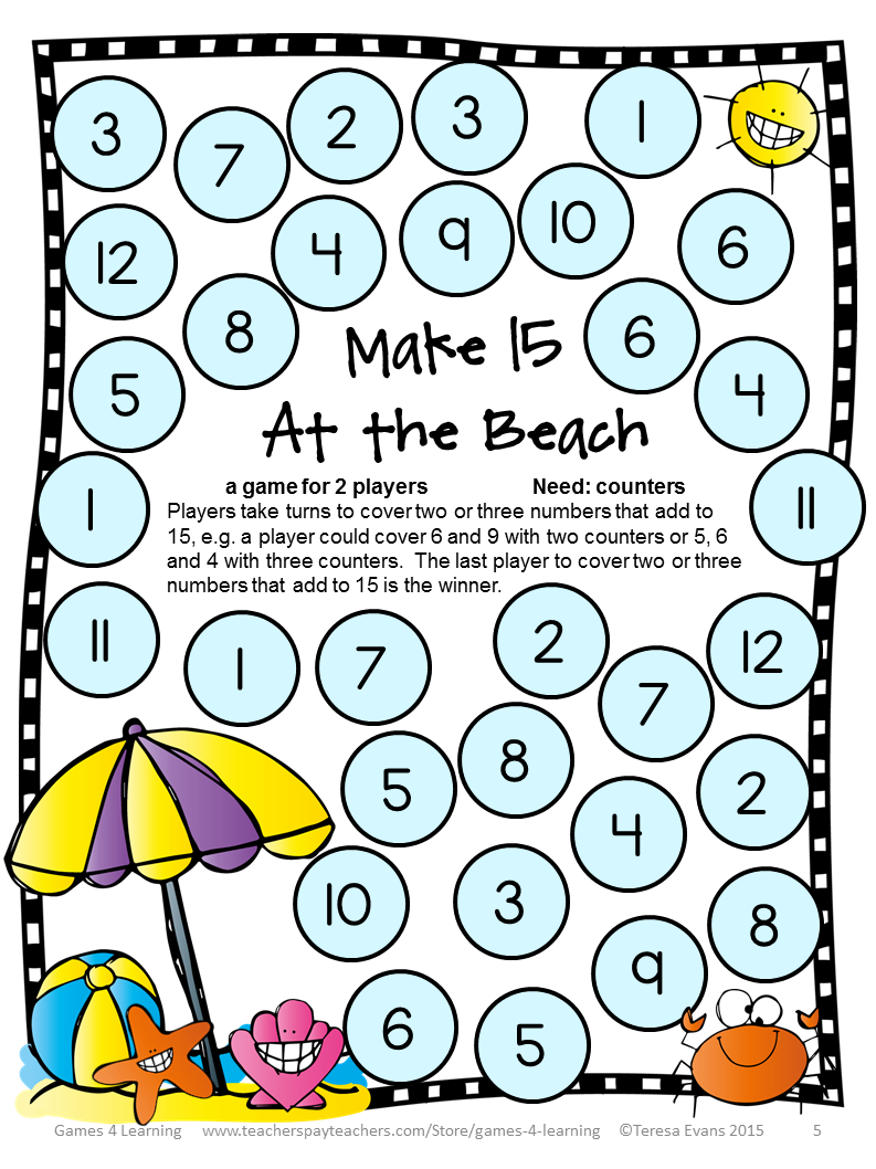 Fun Games 4 Learning: Math Games Makeover!