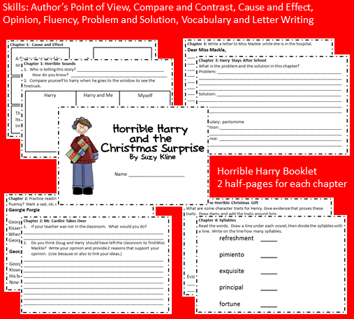Horrible Harry and the Christmas Surprise Literature Companion | Little ...
